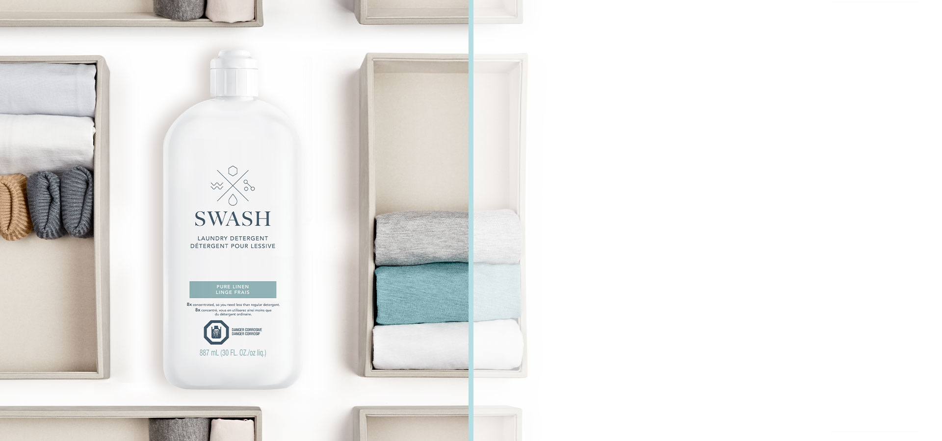 Swash™ Liquid Laundry Detergent: Clean More with Less | Whirlpool