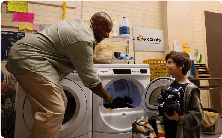 Care Counts™ laundry program by Whirlpool | Whirlpool