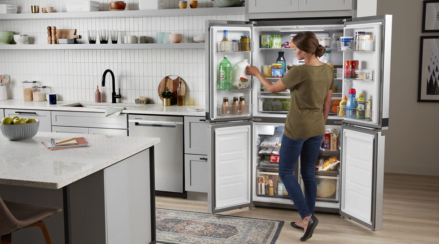 Benefits of 4-Door Refrigerators: A Buying Guide | Whirlpool
