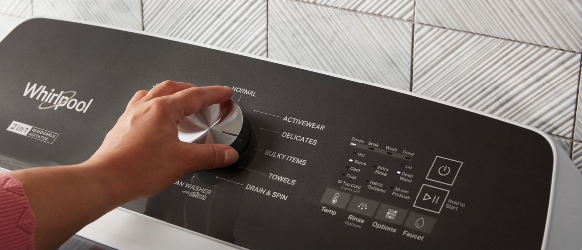 How to Use a Top Load Washer: Instructions, Features & Tips | Whirlpool