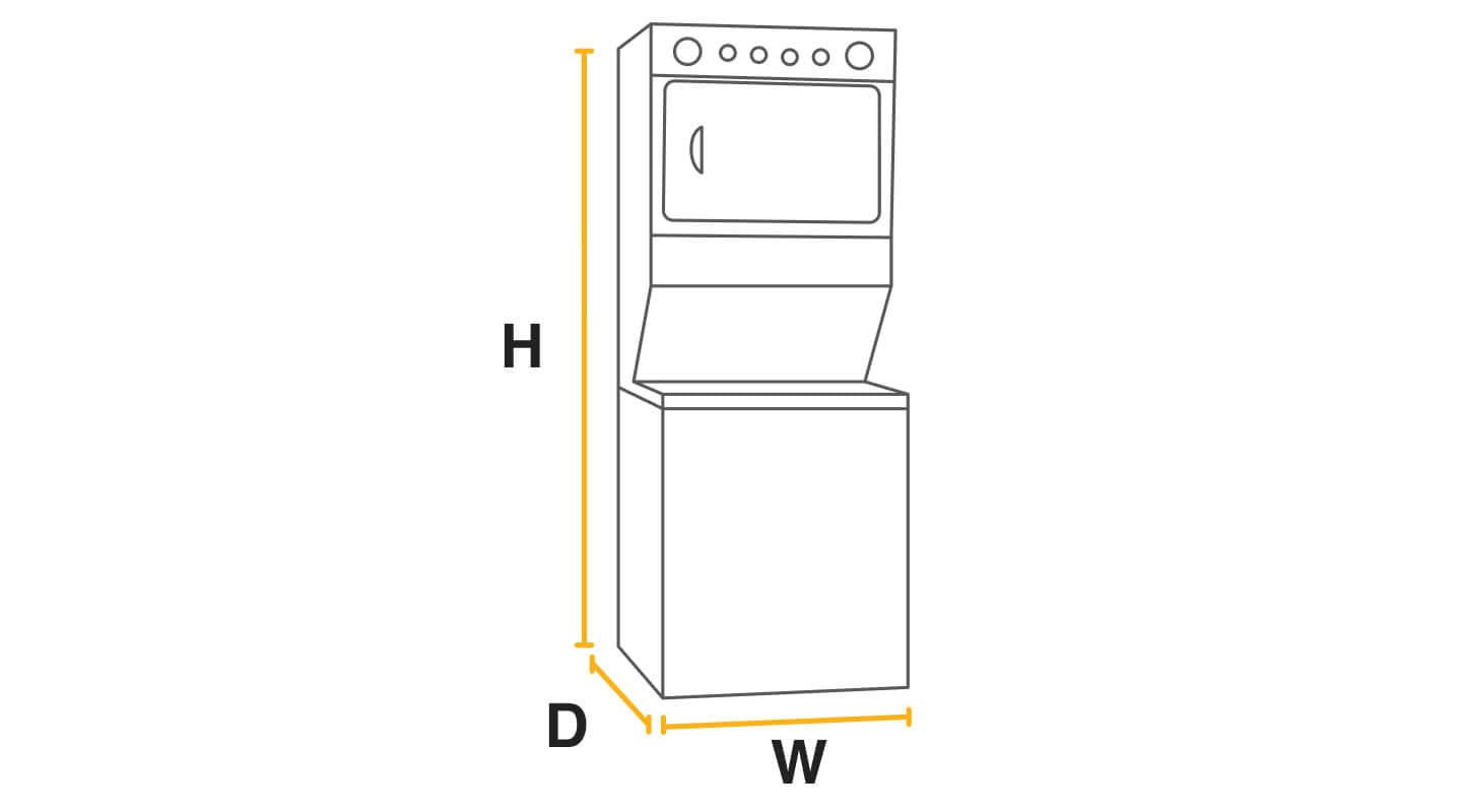 Washer and Dryer Dimensions: Standard and Stackable Sizes | Whirlpool