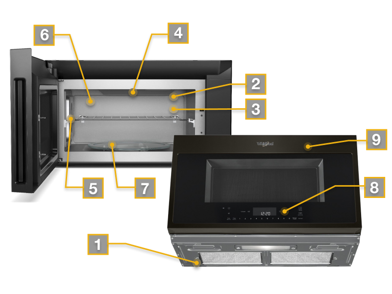 What Are the Parts of a Microwave? | Whirlpool