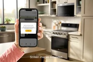 30-inch Smart Gas Range with Air Cooking Technology, No Preheat Air Fry ...