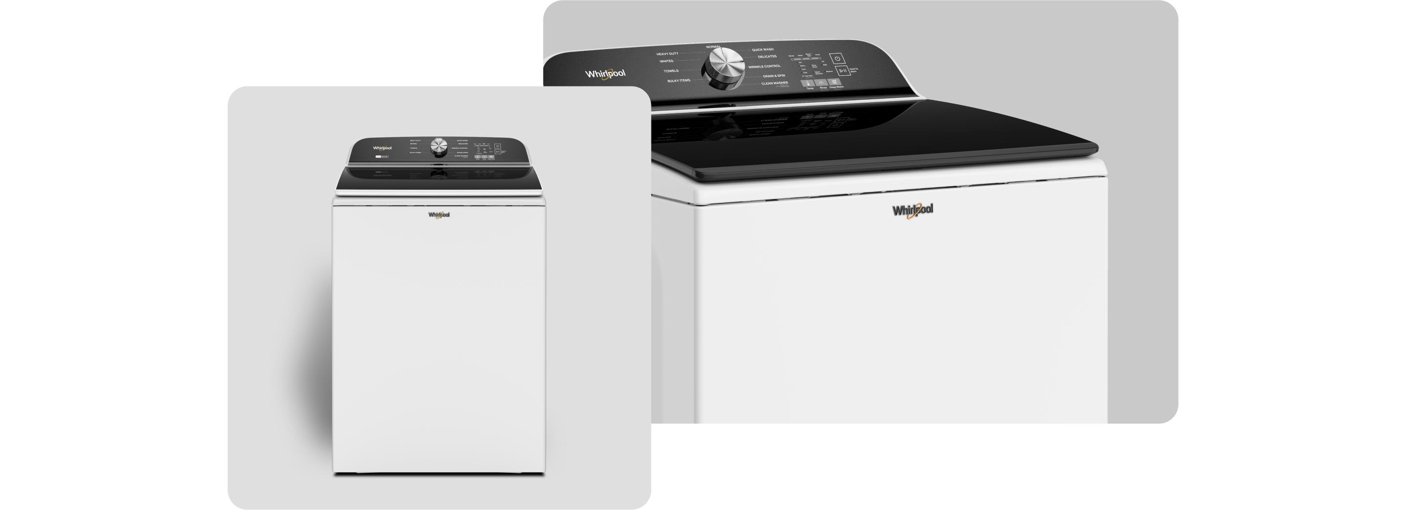 Washers – Compare Washing Machines | Whirlpool