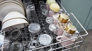 first dishwasher cycle