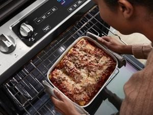 how to cook lasagna in microwave convection oven