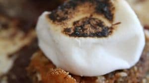 roasting marshmallows inside