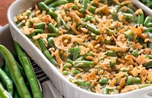 yellow string beans in microwave