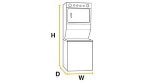 Washer & Dryer Dimensions: Standard & Stackable Sizes | Whirlpool
