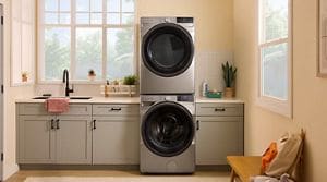 stackable washer and dryer uk