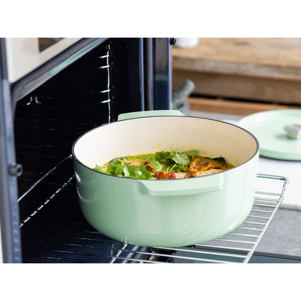 Cocotte ronde en fonte émaillée 26cm 5.2L | KitchenAid BE