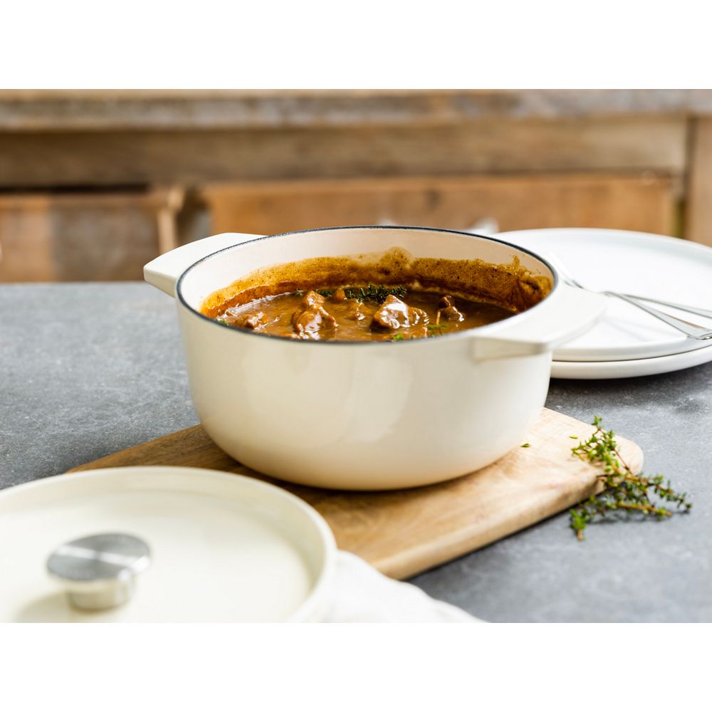 Gietijzeren braadpan met deksel 22cm 3,3 L | KitchenAid BE