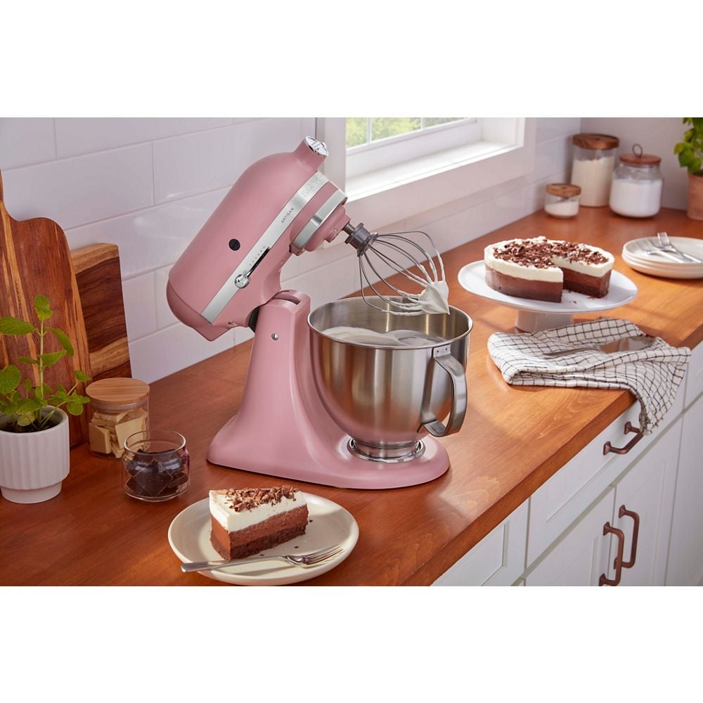 MIXER TILT-HEAD 4.7L - ARTISAN BY YOU - Dried rose | KitchenAid UK