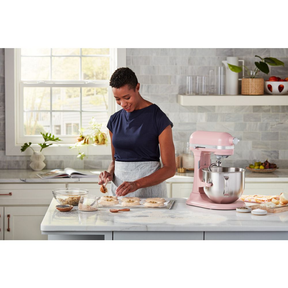 KØKKENMASKINE MED LØFTEARM 6,6L – ARTISAN - Dried rose | KitchenAid DK