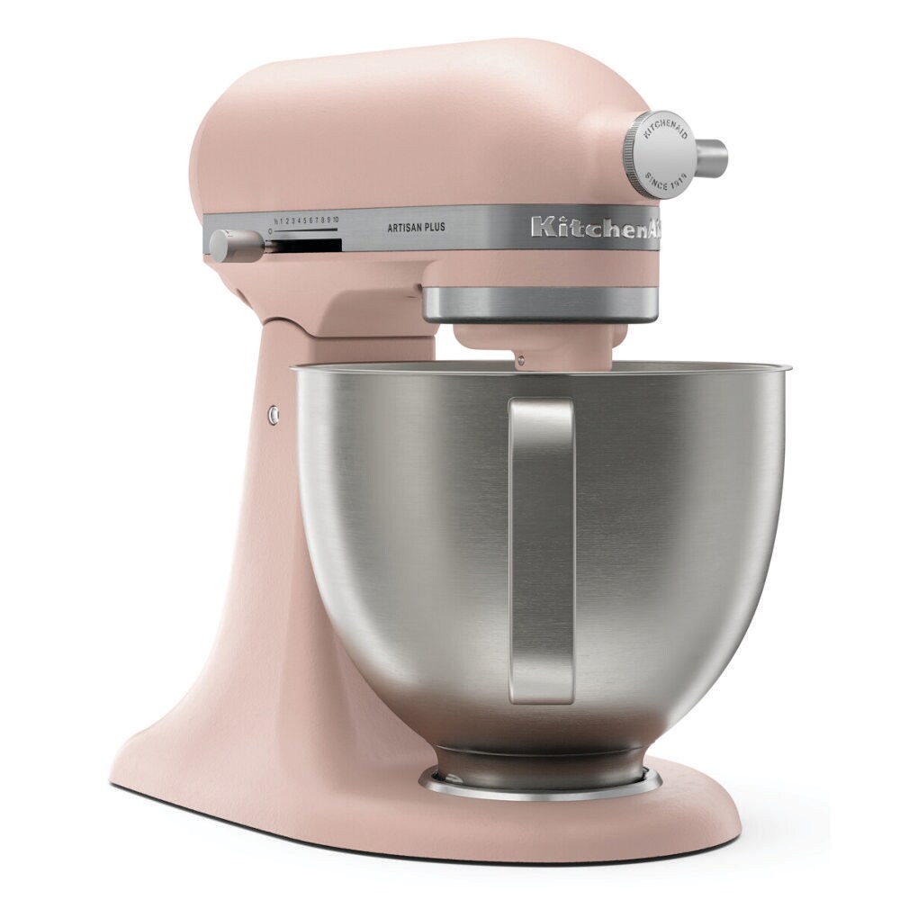 Mixer tilt-head 4.7L - Artisan Plus - Feather pink | KitchenAid UK