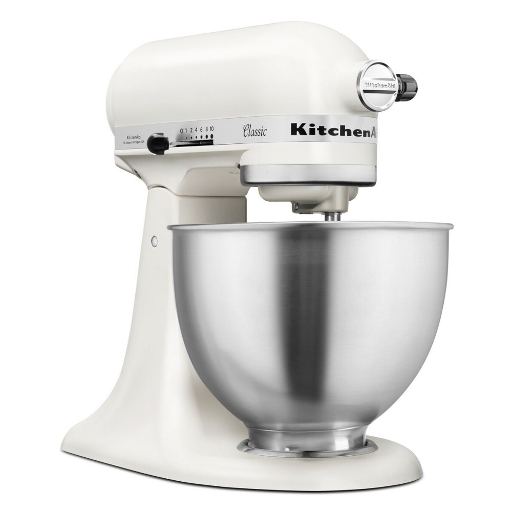 MIXER MET KANTELBARE KOP 4,3 L - CLASSIC - Porcelain white | KitchenAid NL