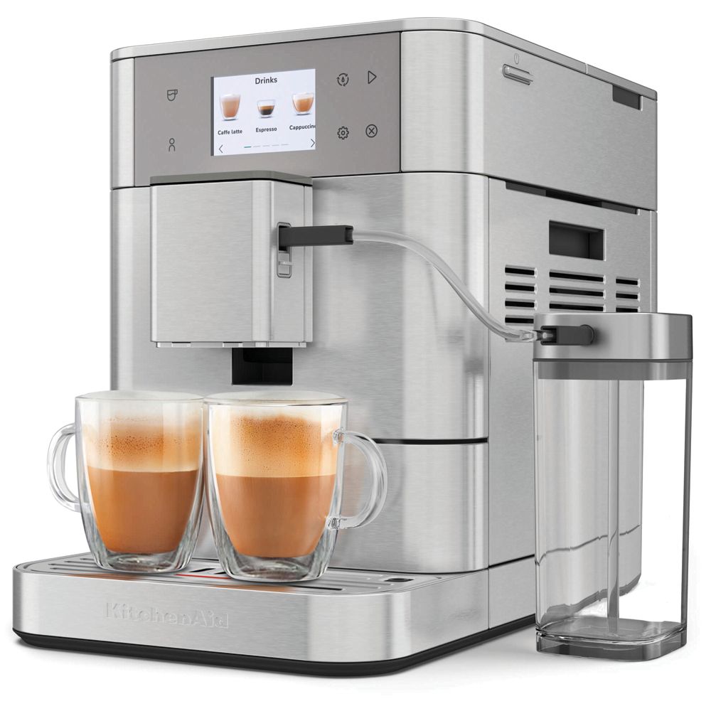 Fully Automatic Espresso Machine KF7 - Stainless steel | KitchenAid UK