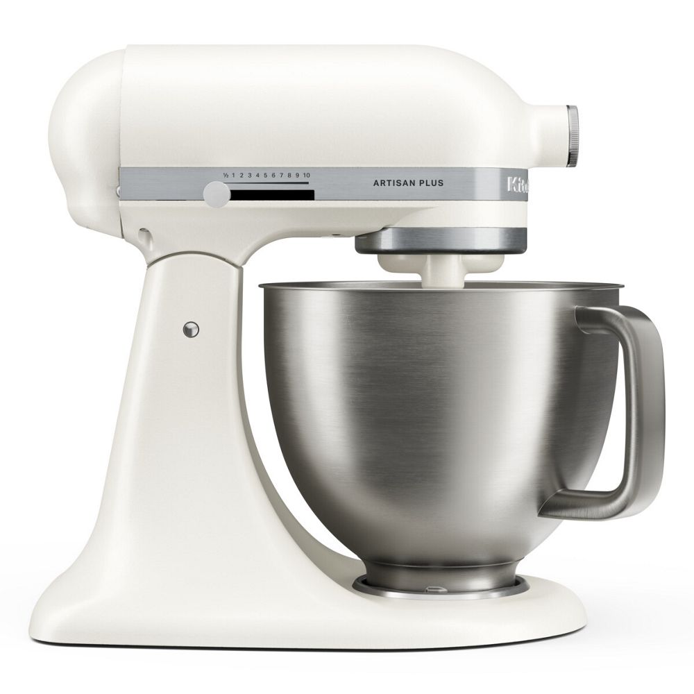 Mixer tilt-head 4.7L - Artisan Plus - Porcelain white | KitchenAid UK