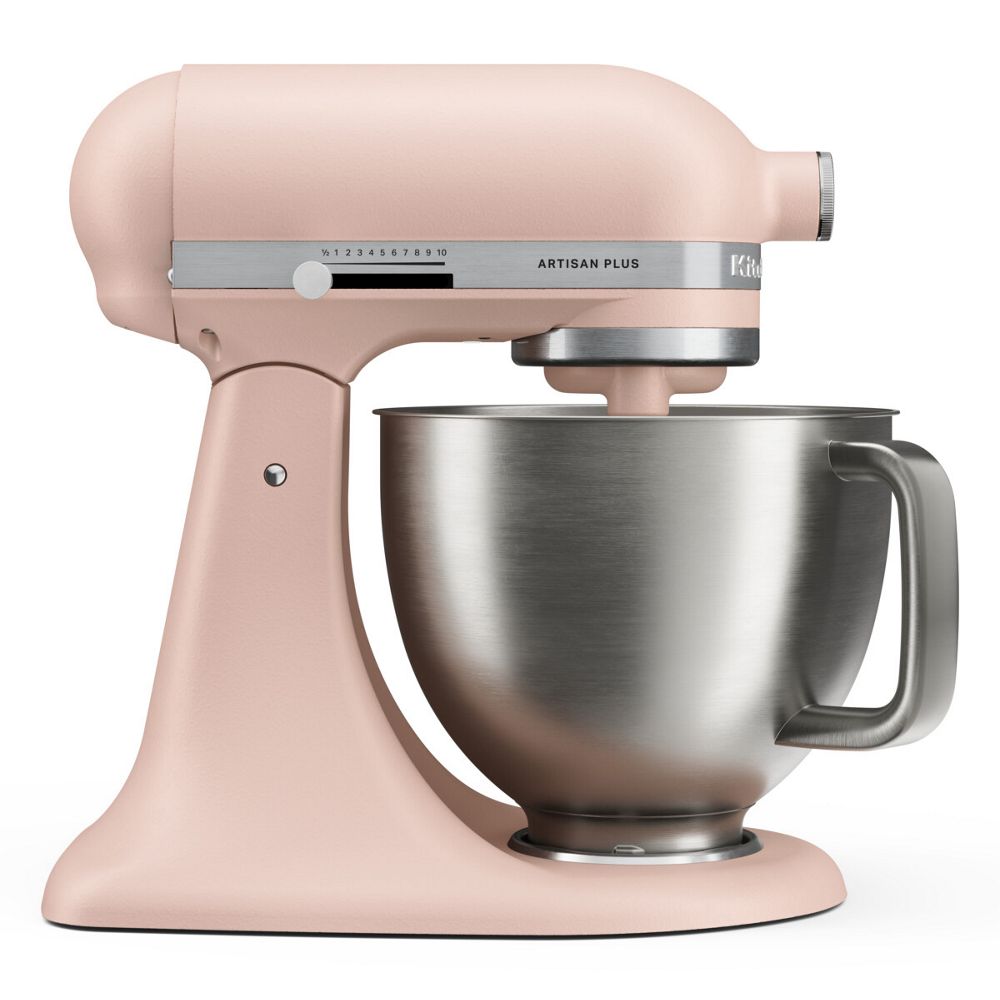 Mixer tilt-head 4.7L - Artisan Plus - Feather pink | KitchenAid UK