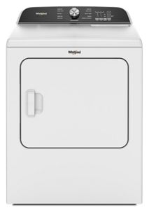 Whirlpool - WED6150PW - 7.0 Cu. Ft. Whirlpool® Top Load Electric Dryer ...