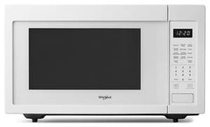 1.6 cu. ft. Countertop Microwave with 1,200-Watt Cooking Power White ...