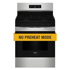 30-inch Self Clean Gas Range with No Preheat Mode Stainless Steel ...